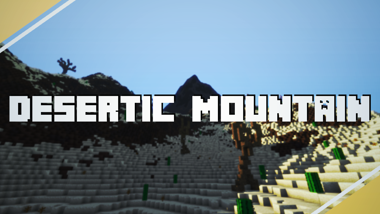 Desertic Mountain - With Dunes! | Custom Brushes, Trees, Layers, and ...