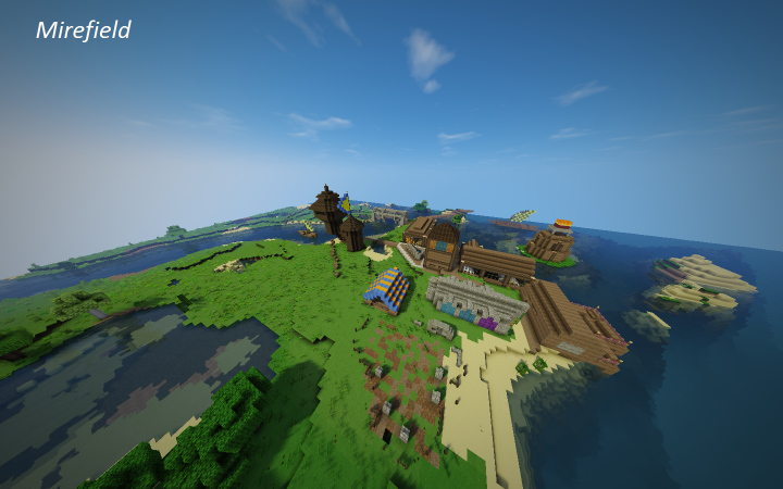 MoshCow Productions RPG World Build Minecraft Map