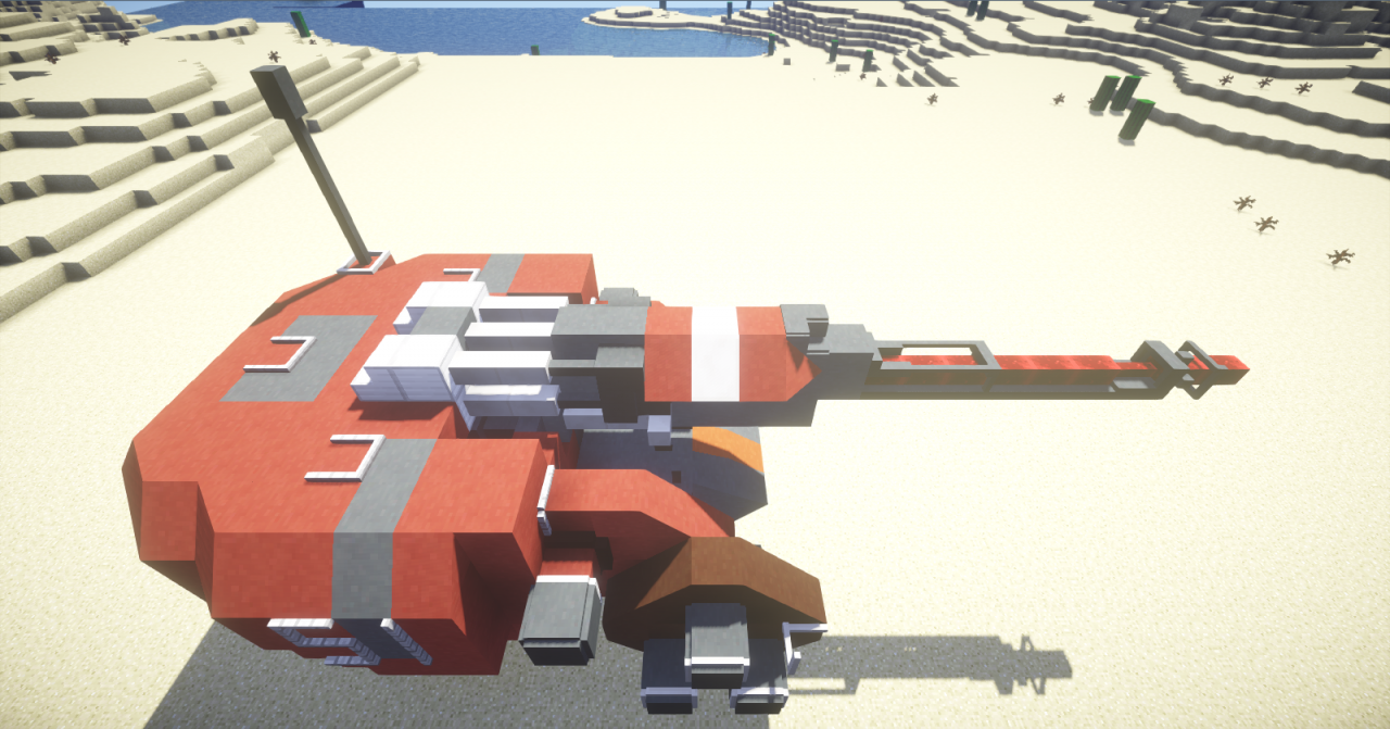 Gaalsien Heavy railgun "Manticore" |Homeworld| Minecraft Map