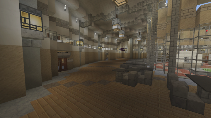 Modern School Minecraft Map