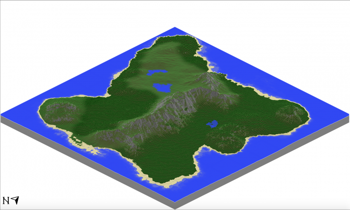 [JUNGLE RANGE SURVIVAL MAP] by Zephyr Minecraft Map