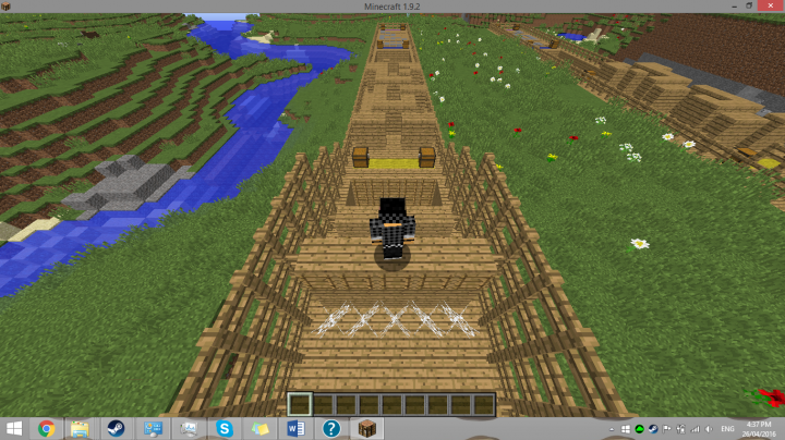 1.9 1v1 minecraft Obstacle Course Minecraft Map