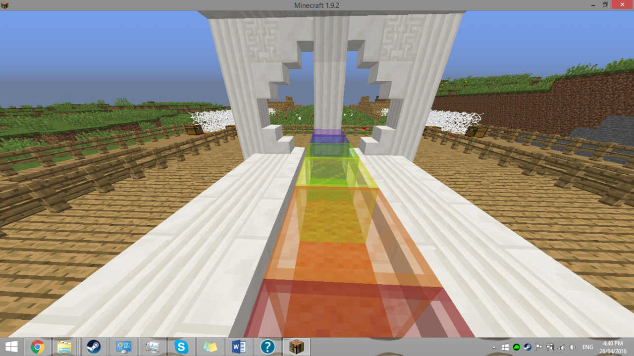 1.9 1v1 minecraft Obstacle Course Minecraft Map