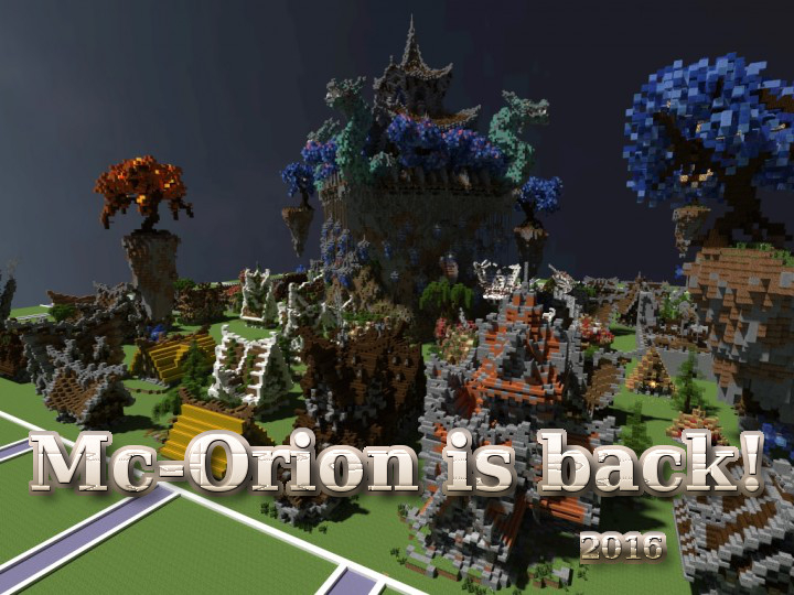 Orion - Survival & Creative server Minecraft Server
