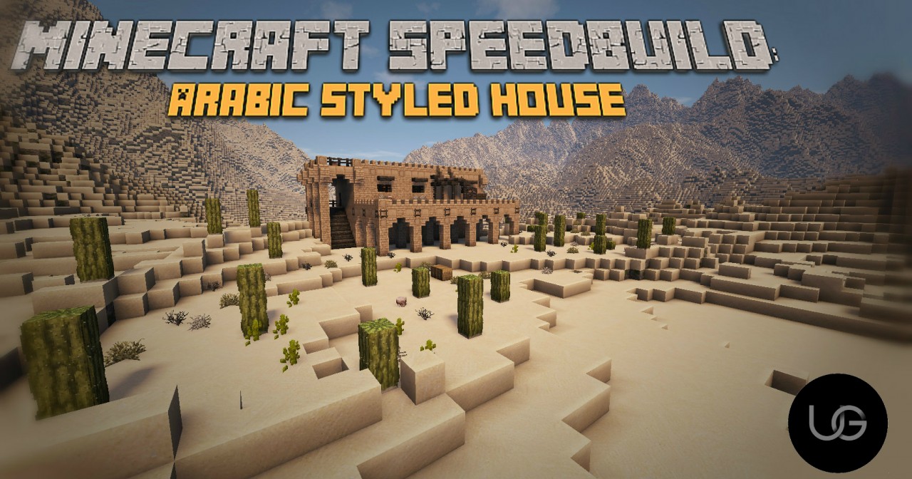Arabic | Desert House Minecraft Map