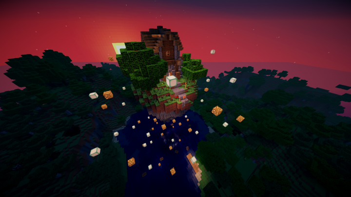 House In The Sky Minecraft Map