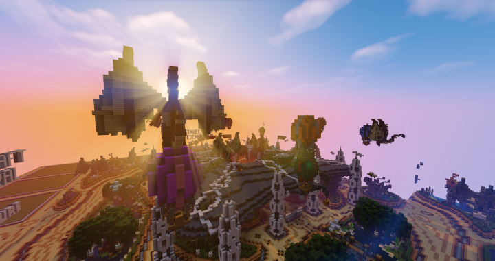 Dragon Attack [Creative] Minecraft Map