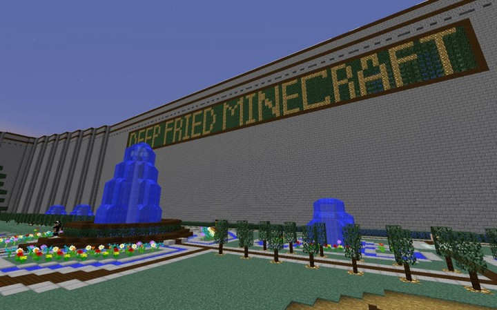 DEEP FRIED MINECRAFT Minecraft Server