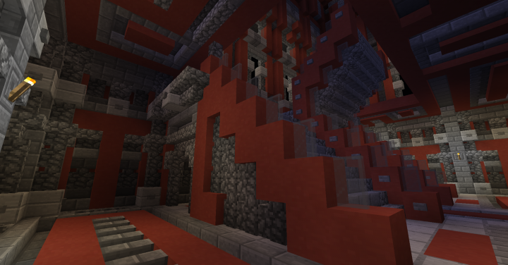 Red Skyscraper, the ultimate residence Minecraft Map