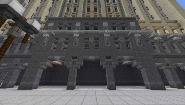 The Auditorium Building Replica - Chicago (Built on Newford) Minecraft Map