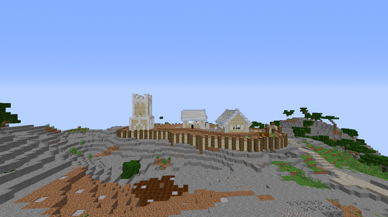 Builds from the lotr mod. Minecraft Map