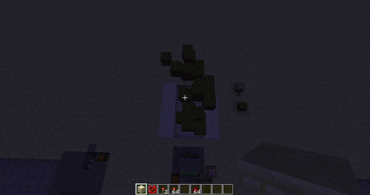 Falling block Minecraft Map