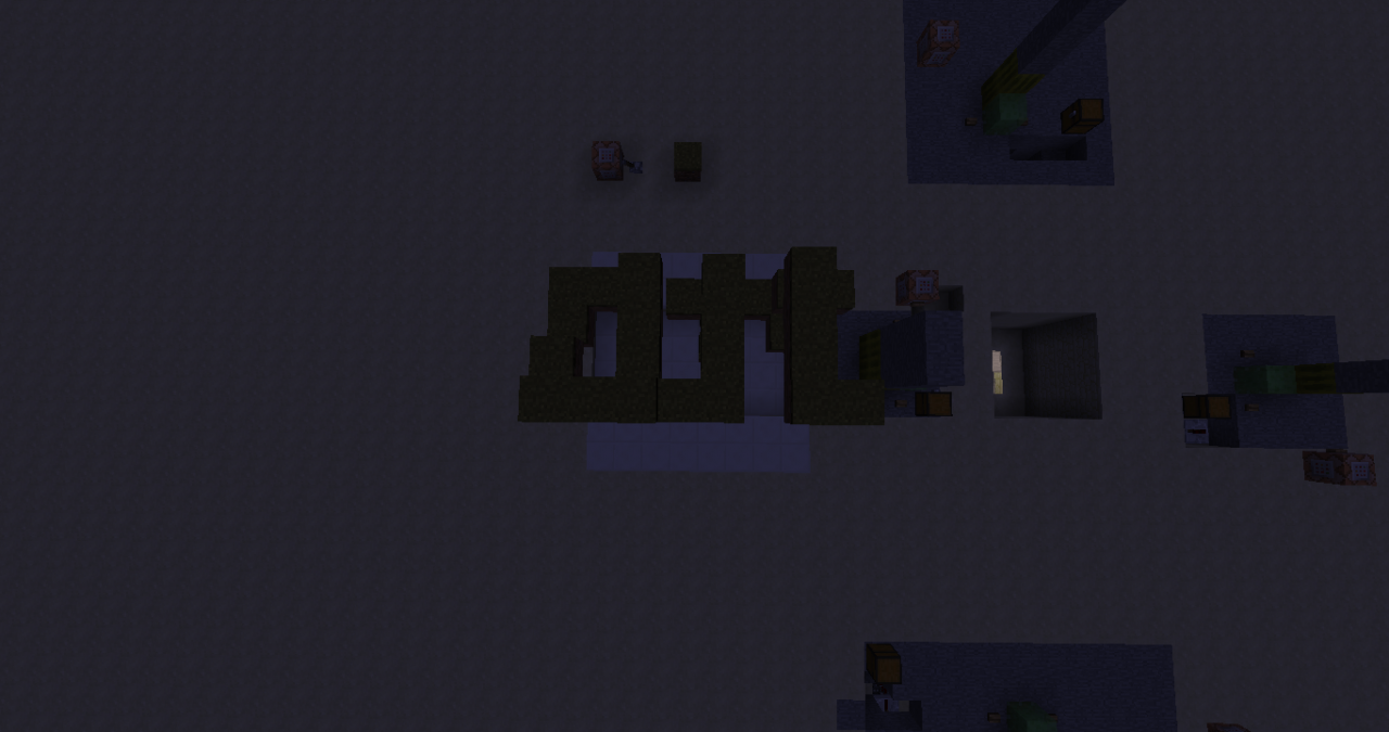 Falling block Minecraft Map