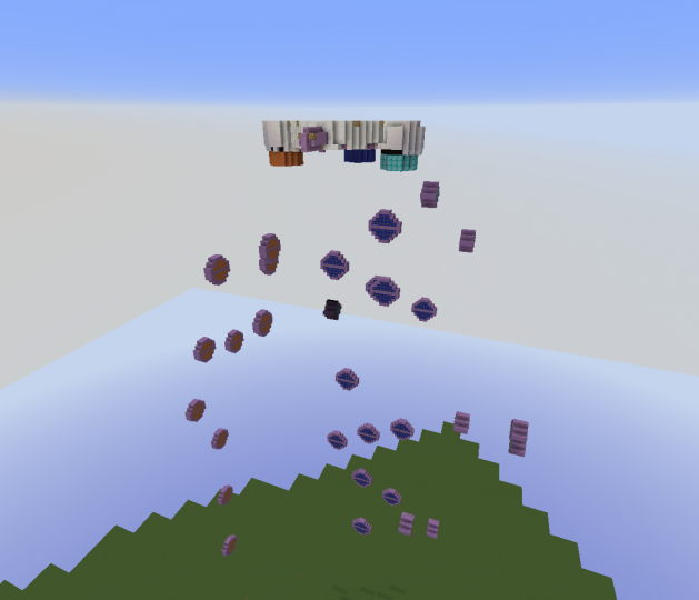 Elytra Shot mini game Minecraft Map