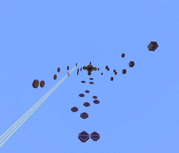 Elytra Shot mini game Minecraft Map