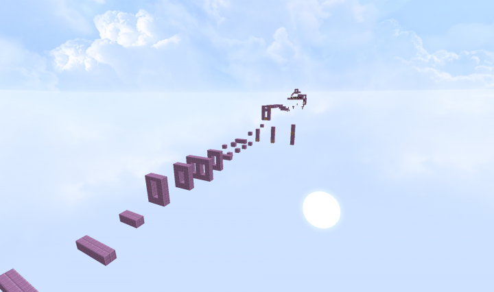 just some HARD jumps Minecraft Map