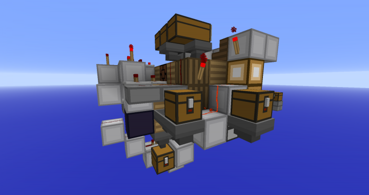 Firework Crafting Station Minecraft Map