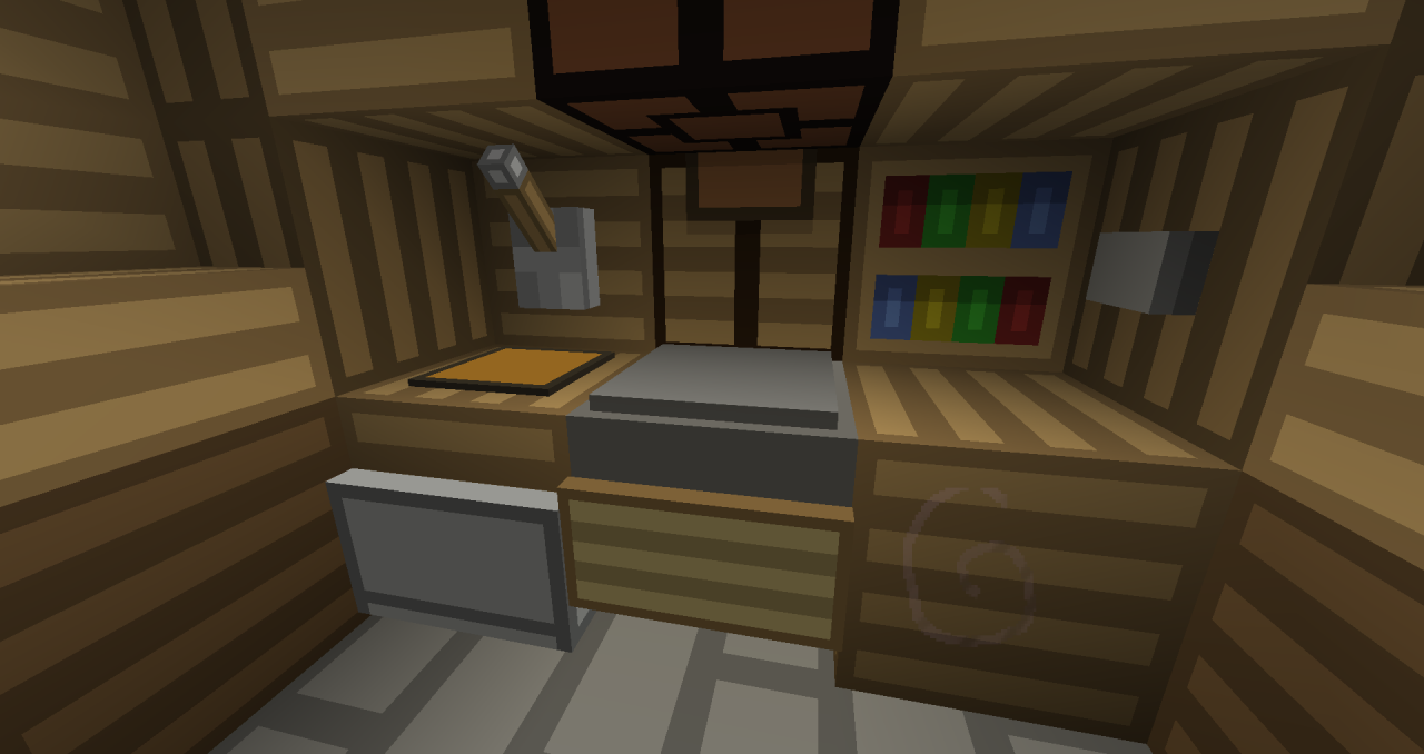 Firework Crafting Station Minecraft Map