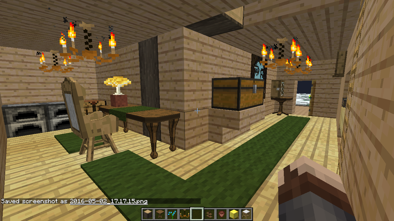 Minecraft House - Bibliocraft + LOTR Mod Minecraft Map