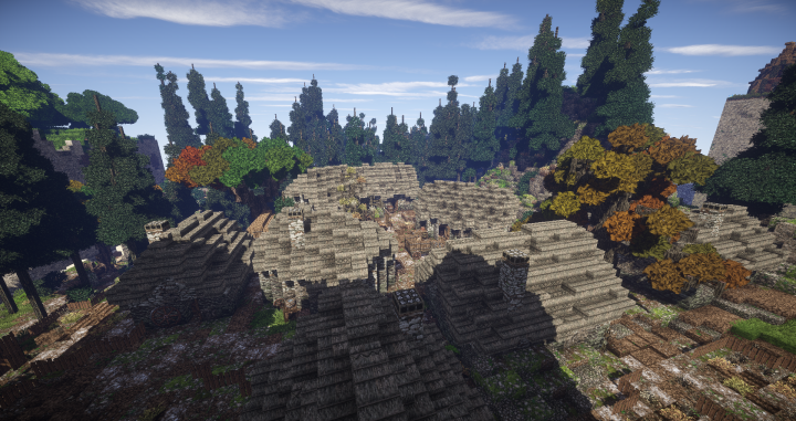 Black forest village #WeAreConquest Minecraft Map