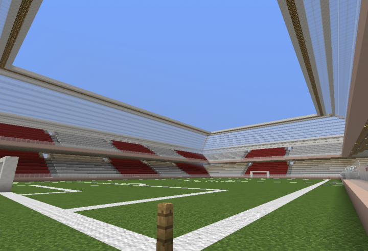 Football stadium Minecraft Map