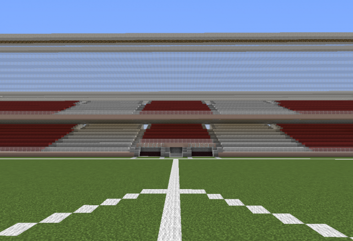Football stadium Minecraft Map