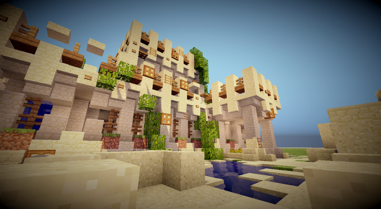 Desert Big House - Unicorn_Bluee Minecraft Map