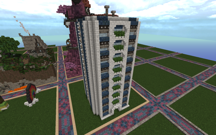 Apartment block- Build it Minecraft Map