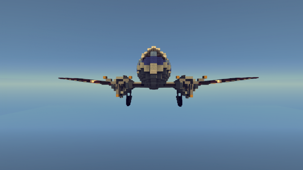 DC-3 Dakota PH-PBA Minecraft Map