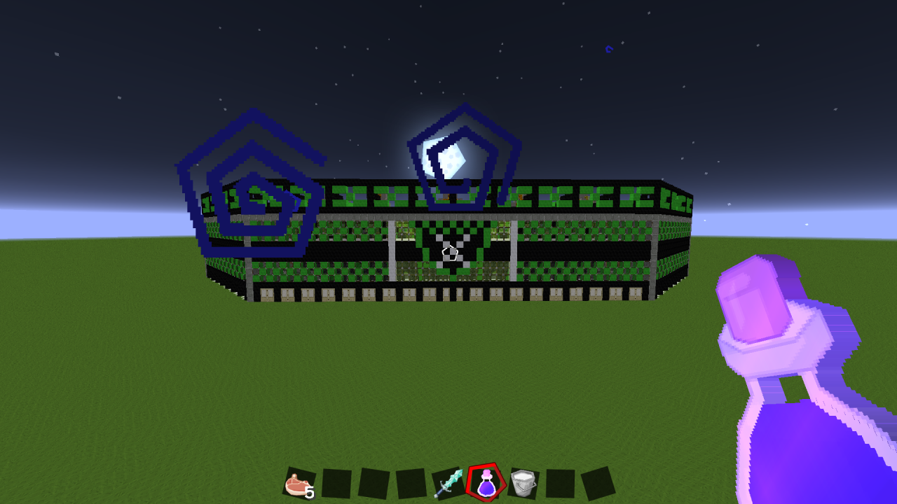 mini football stadium Minecraft Map