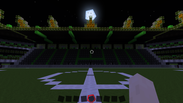 mini football stadium Minecraft Map