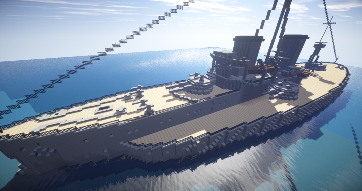 HMS Dreadnought Minecraft Map