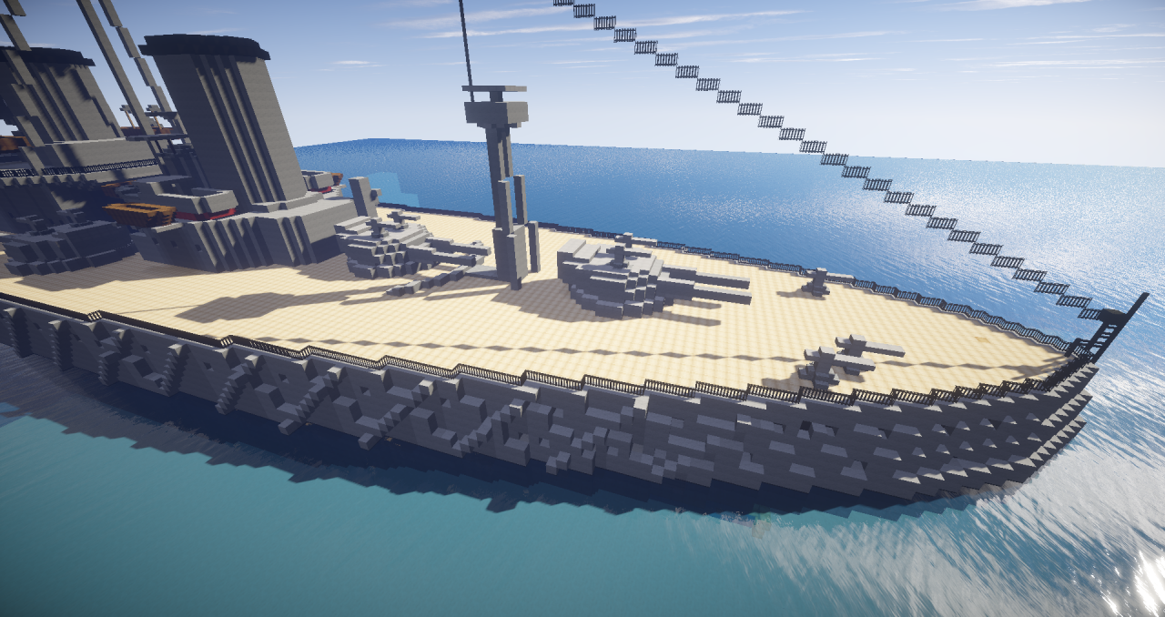 HMS Dreadnought Minecraft Map