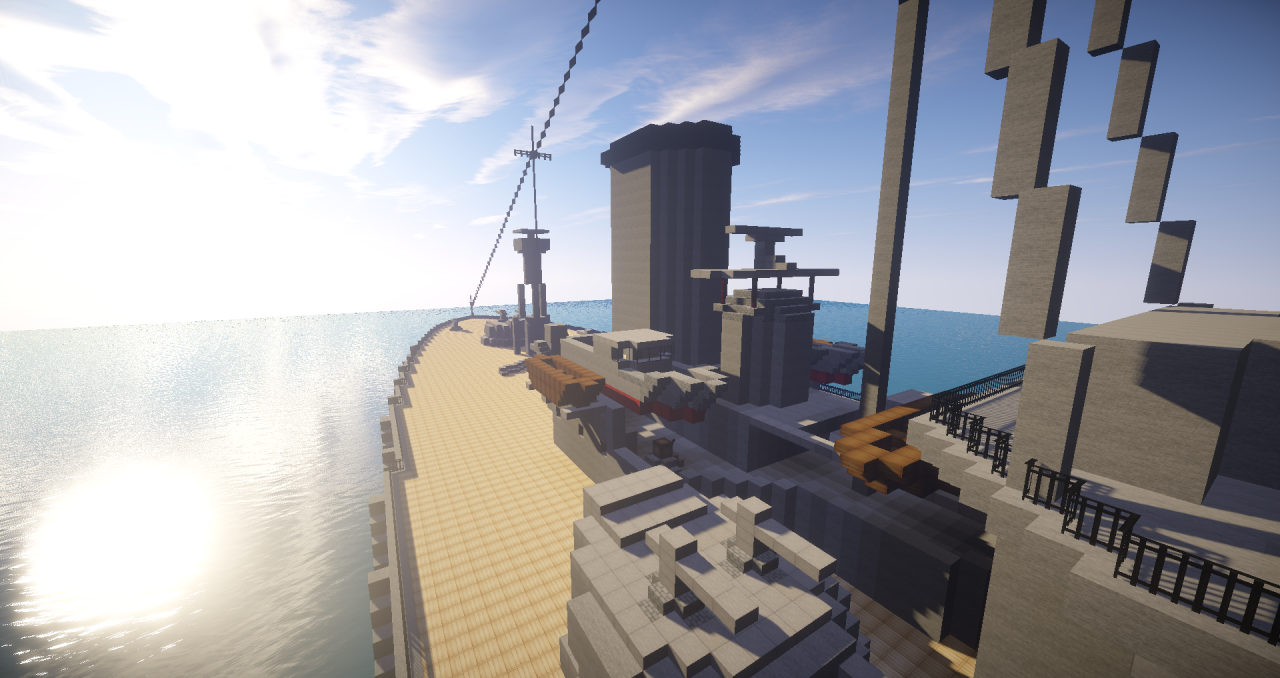 HMS Dreadnought Minecraft Map