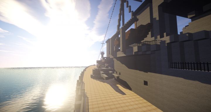 HMS Dreadnought Minecraft Map