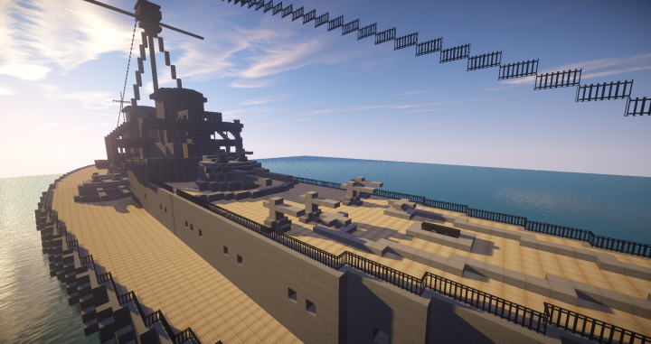 HMS Dreadnought Minecraft Map