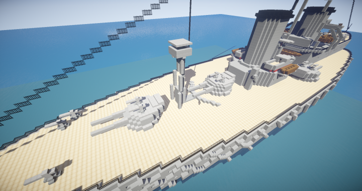 HMS Dreadnought Minecraft Map