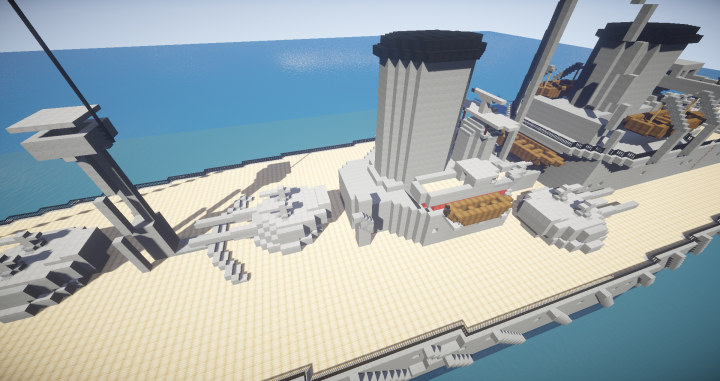 HMS Dreadnought Minecraft Map