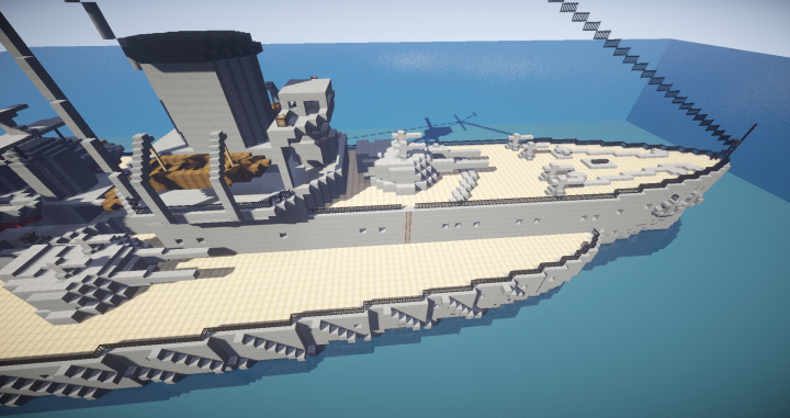 HMS Dreadnought Minecraft Map