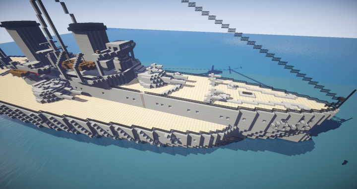 HMS Dreadnought Minecraft Map