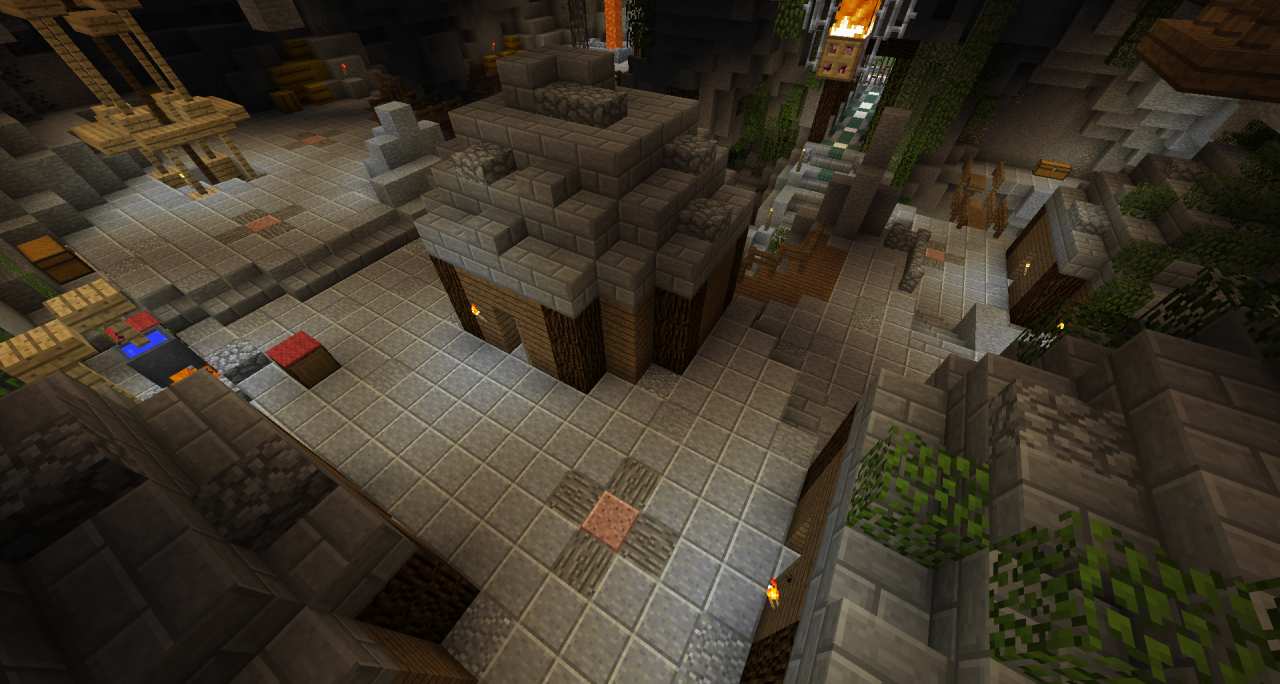 Mining mountain Minecraft Map