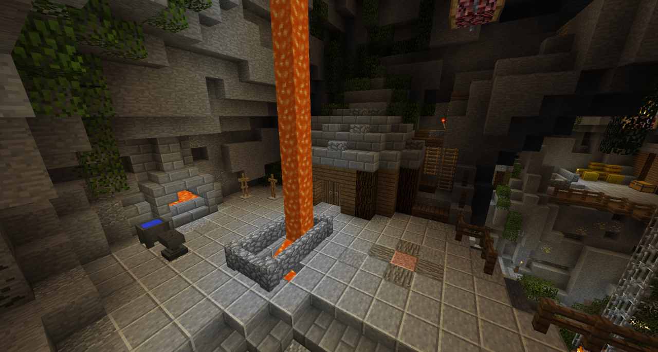 Mining mountain Minecraft Map