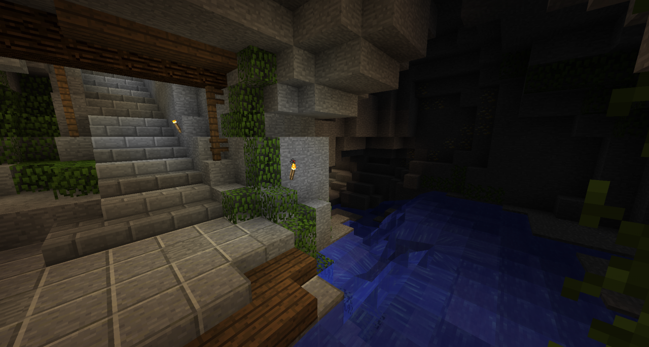 Mining mountain Minecraft Map