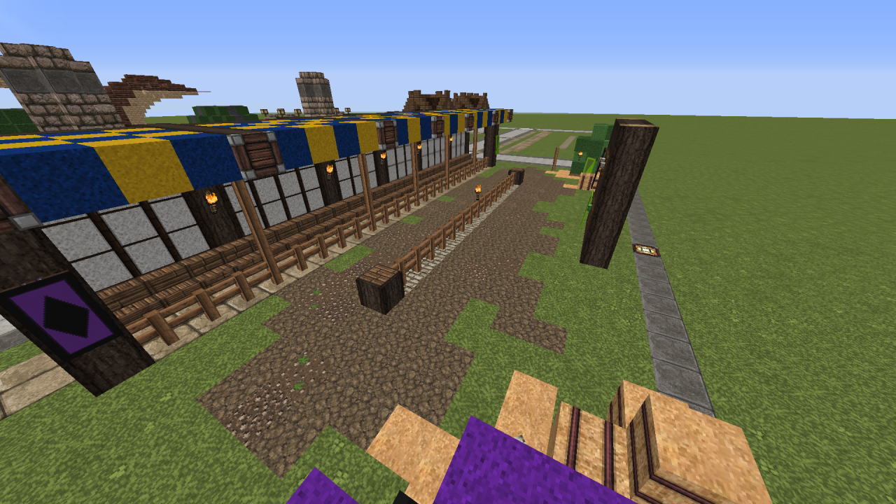 Medieval Jousting Arena Minecraft Map