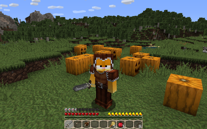 Pumpkin Patch Resource Pack 1.9 Minecraft Map