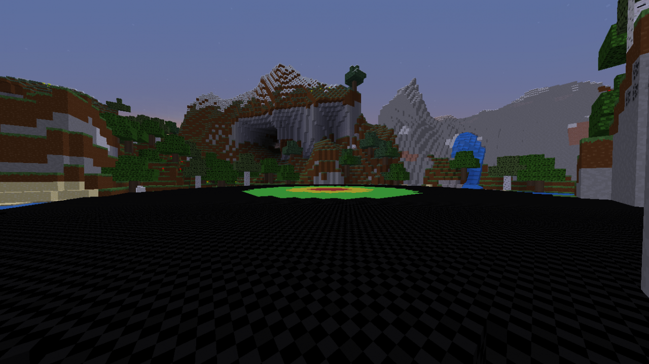 TRAMPOLINE Minecraft Map