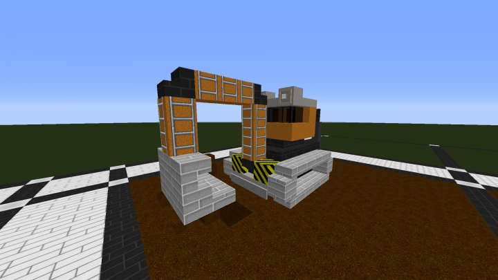 Construction Vehicles Minecraft Map