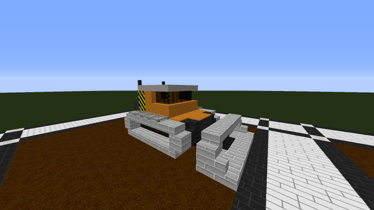 Construction Vehicles Minecraft Map