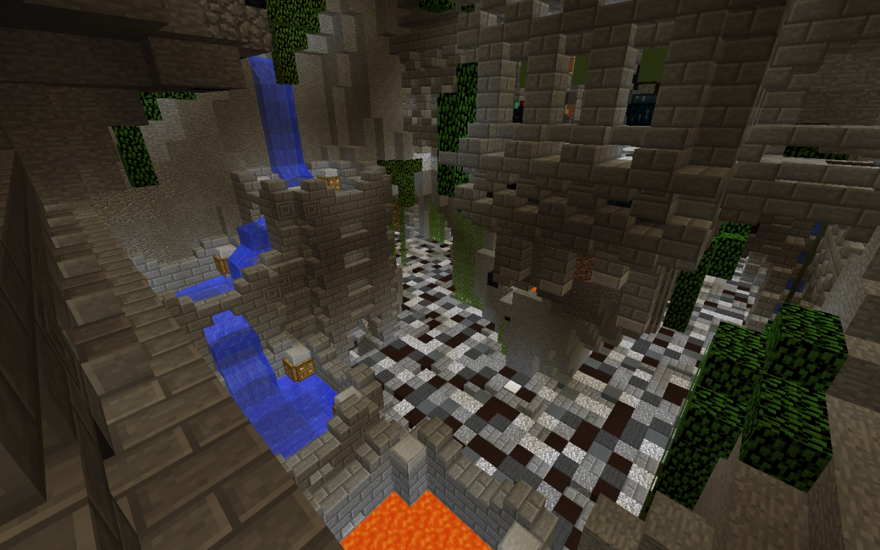 Part Caverns (for Minecraft v1.9.2) Minecraft Map