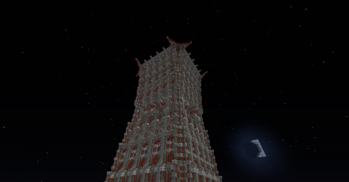 Red Skyscraper, the ultimate residence Minecraft Map
